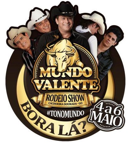 No próximo fim de semana, de 4 a 6 de maio, em Cachoeira Dourada (GO ...