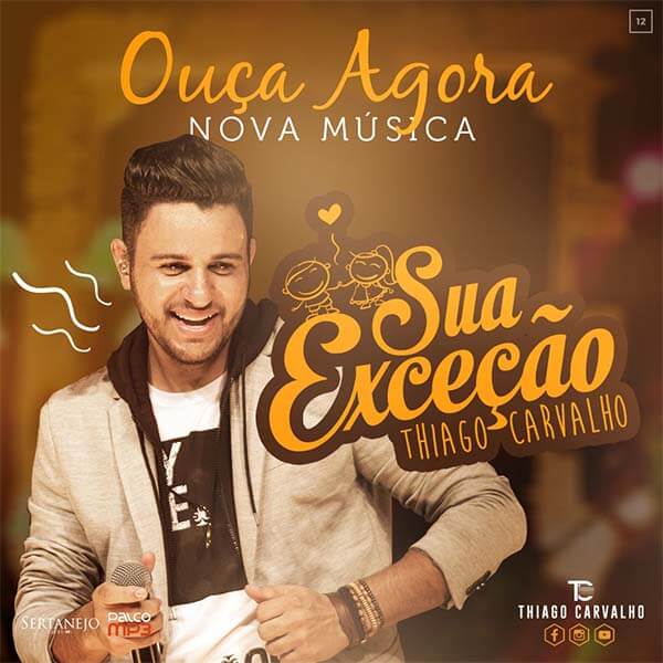 Sua Exceção - Thiago Carvalho - Sertanejo Oficial